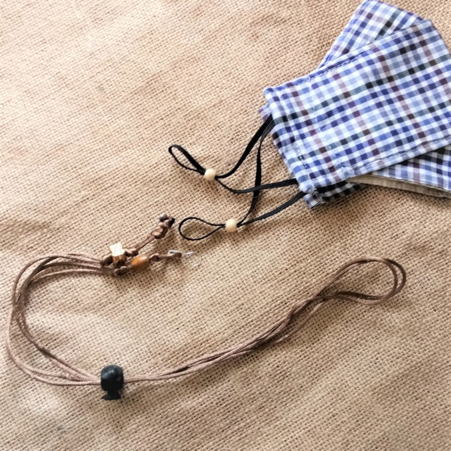 Tali Masker Kalung Masker Tali Kalung Masker Aksesoris Headloop Hijab ...