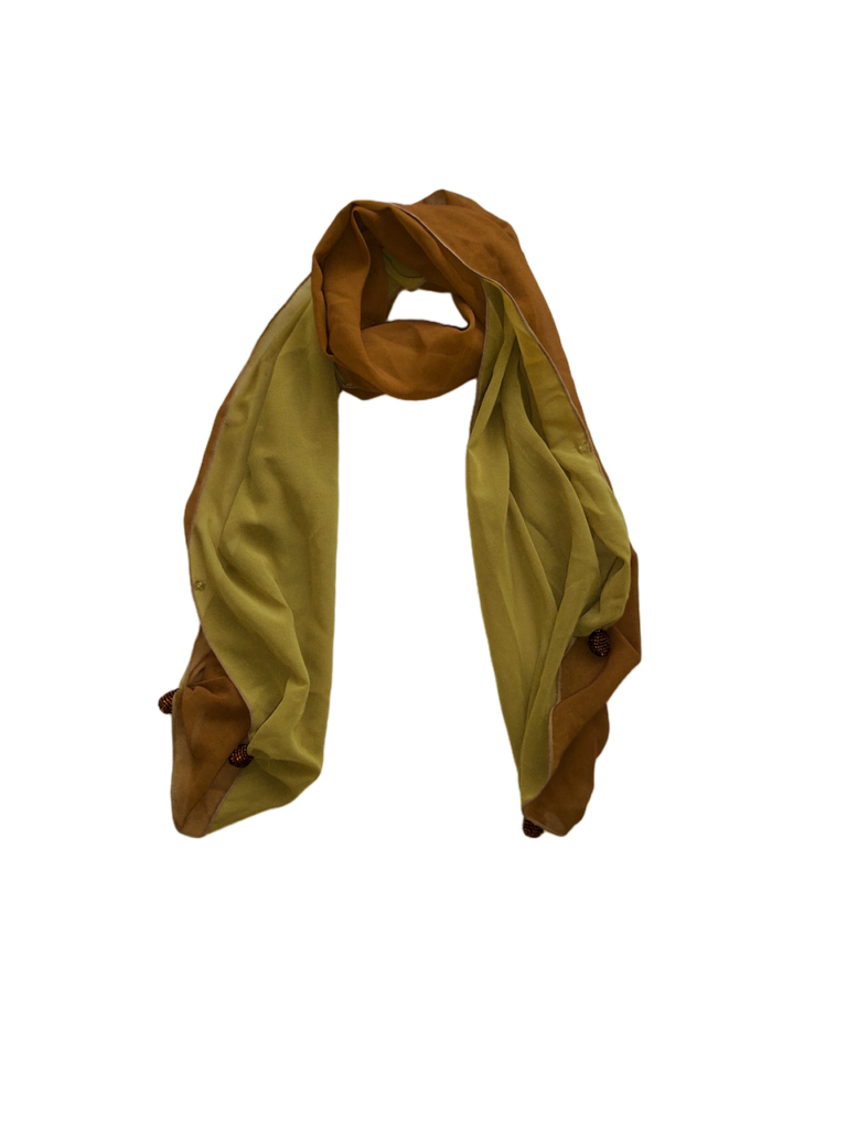 Pasmina Panjang Syal Leher Scarf Persegi Panjang Sifon GESYAL Bolak ...