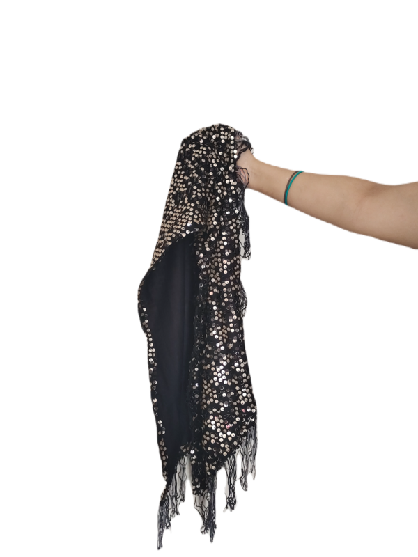 Syal Pesta Segitiga Syal Korea Scarf Leher Hitam Syal Bali Gesyal ...